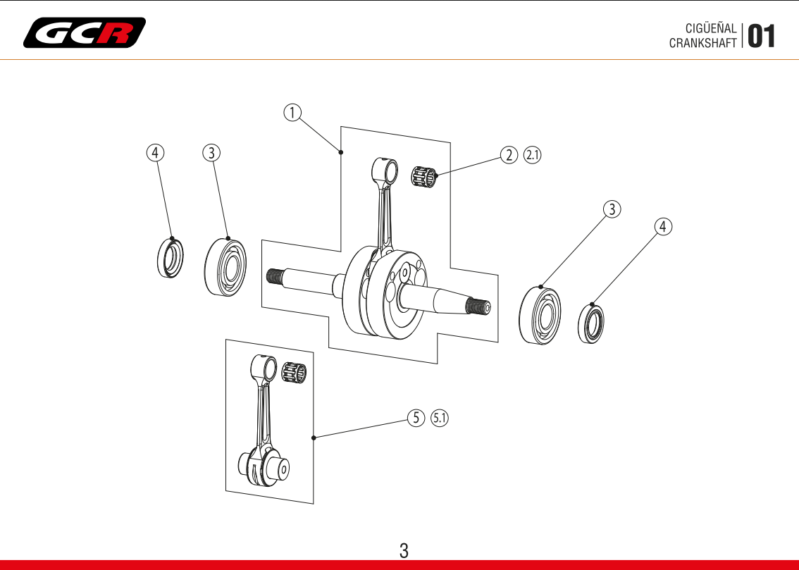 CATALOGUE GCR moteur G3 EVO 2018-.... – MMR Parts France